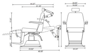 Marco Encore Automatic Eye Exam Chair - Gold Coast Ophthalmic ...